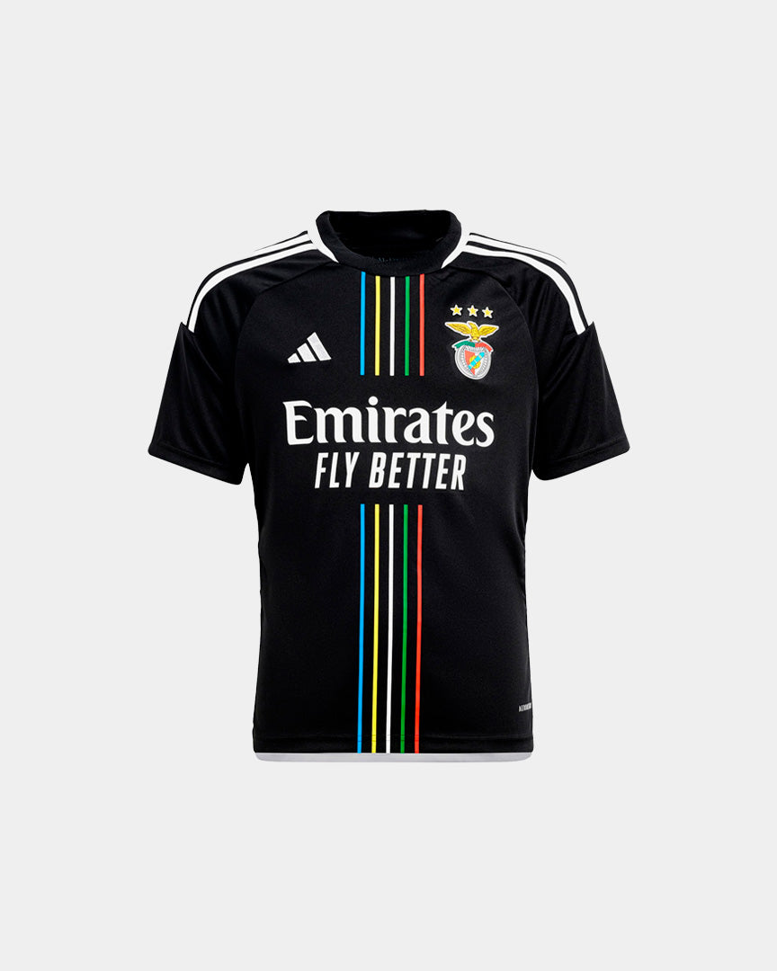Camisola Benfica Alt Adidas J 23/24 Preta -Comprar na InsideBox – InsideBox