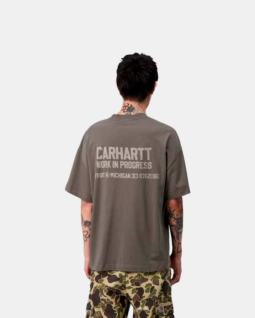 Carhartt WIP T-Shirt Distance Cinza – InsideBox