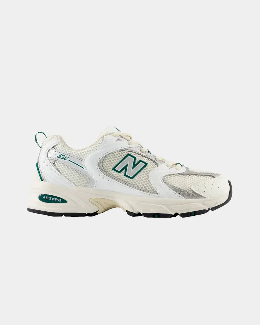 New Balance 530 Branco/Verde - Inside Box – InsideBox