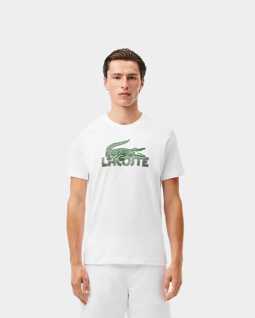 Lacoste T-Shirt Logo Branca - Inside Box – InsideBox