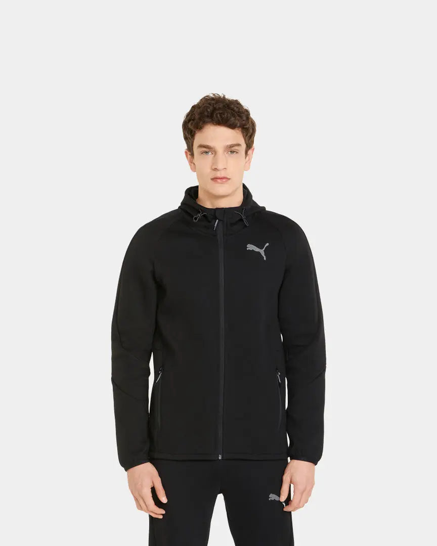 Puma Evostripe Full-Stripe Jackets in Black - Buy at InsideBox – InsideBox