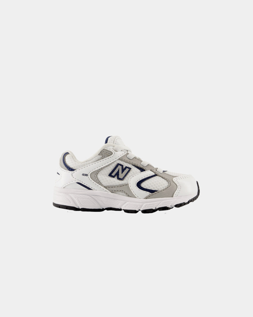 New Balance 408 Baby Sneakers, White/Navy – InsideBox